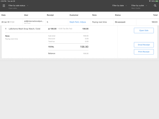 Vend POS : Software For Retail